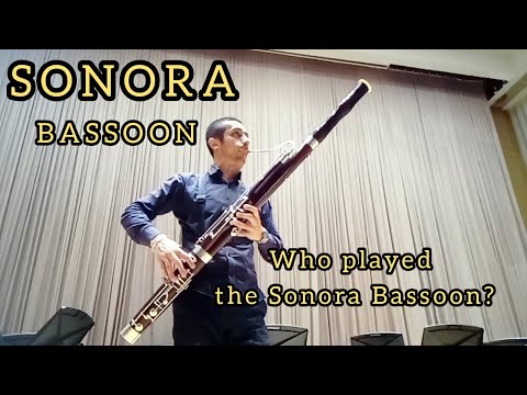 Sonora Bassoon very beautiful Bassoon Model - YouTube