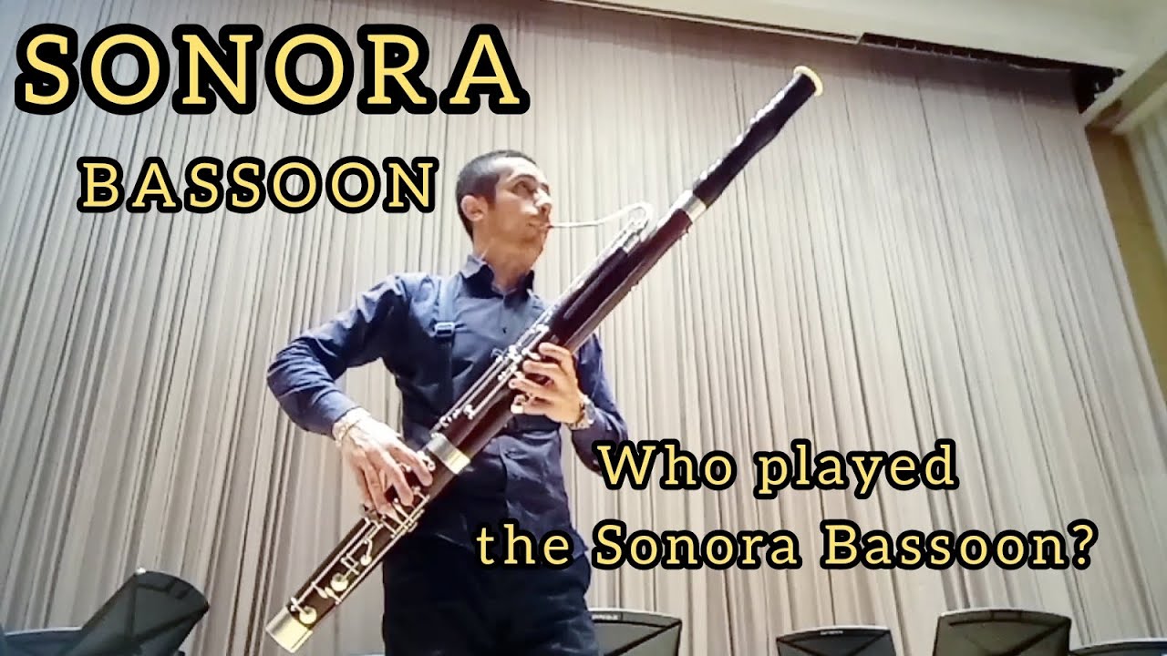 Sonora Bassoon very beautiful Bassoon Model - YouTube