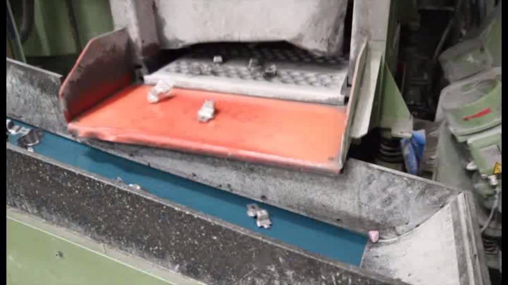 Rosler linear Deburring Machine - YouTube