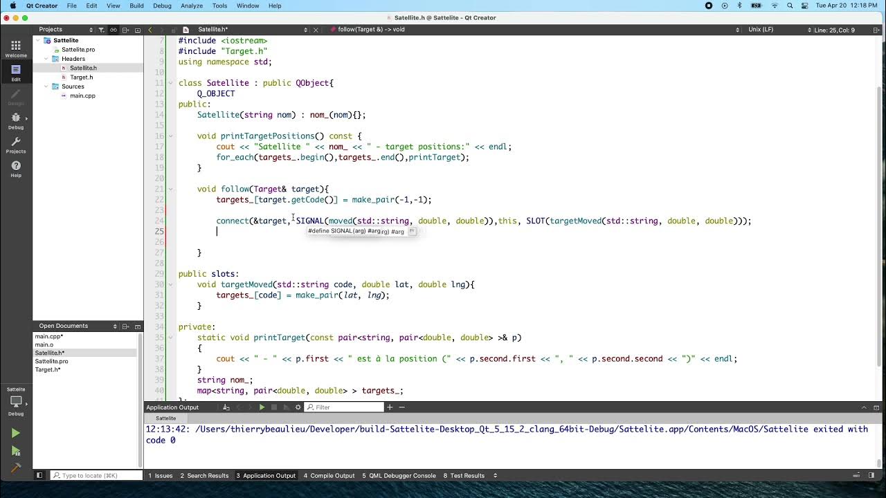 Explication approfondie de Connect, Signal, slots. Qt Creator - YouTube