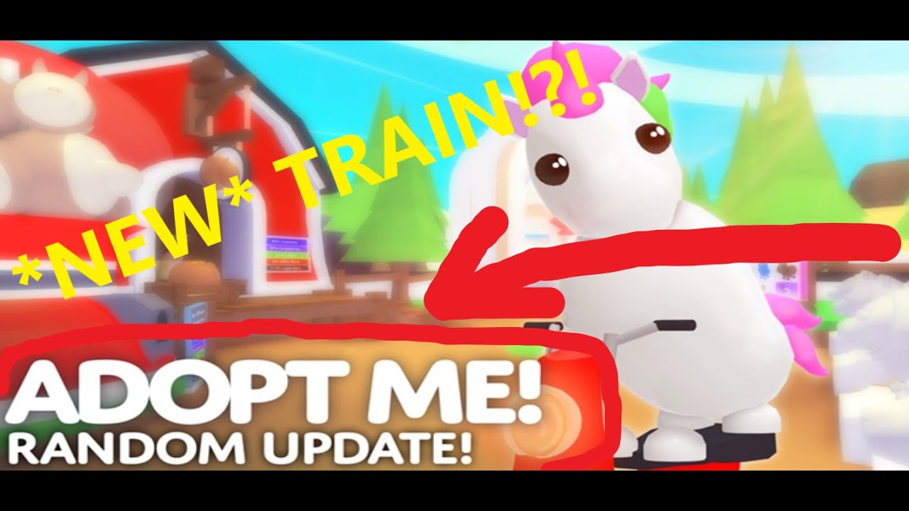 *NEW* TRAIN IN ADOPT ME!!! + PETS CAN RIDE IN CARS!!! (Adopt Me Roblox ...