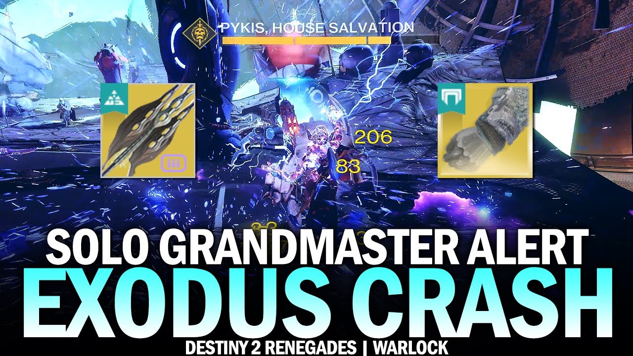 Solo Flawless Grandmaster Alert Exodus Crash (Warlock) [Destiny 2 ...