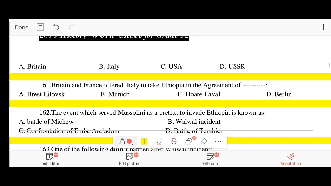 History entrance examination,MOE gread 12 and remedial students ,part 9 ...