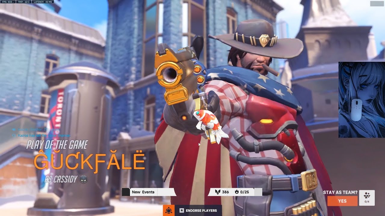 Rework Cassidy Potg Gale Cassidy Season 11 Gameplay Overwatch 2 Youtube
