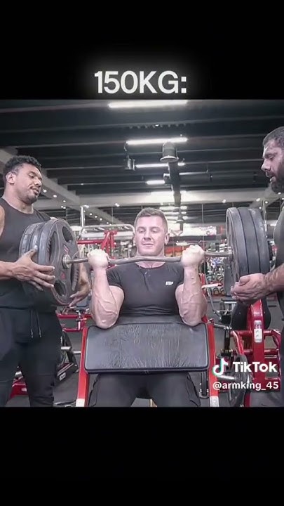 150kg biceps - YouTube