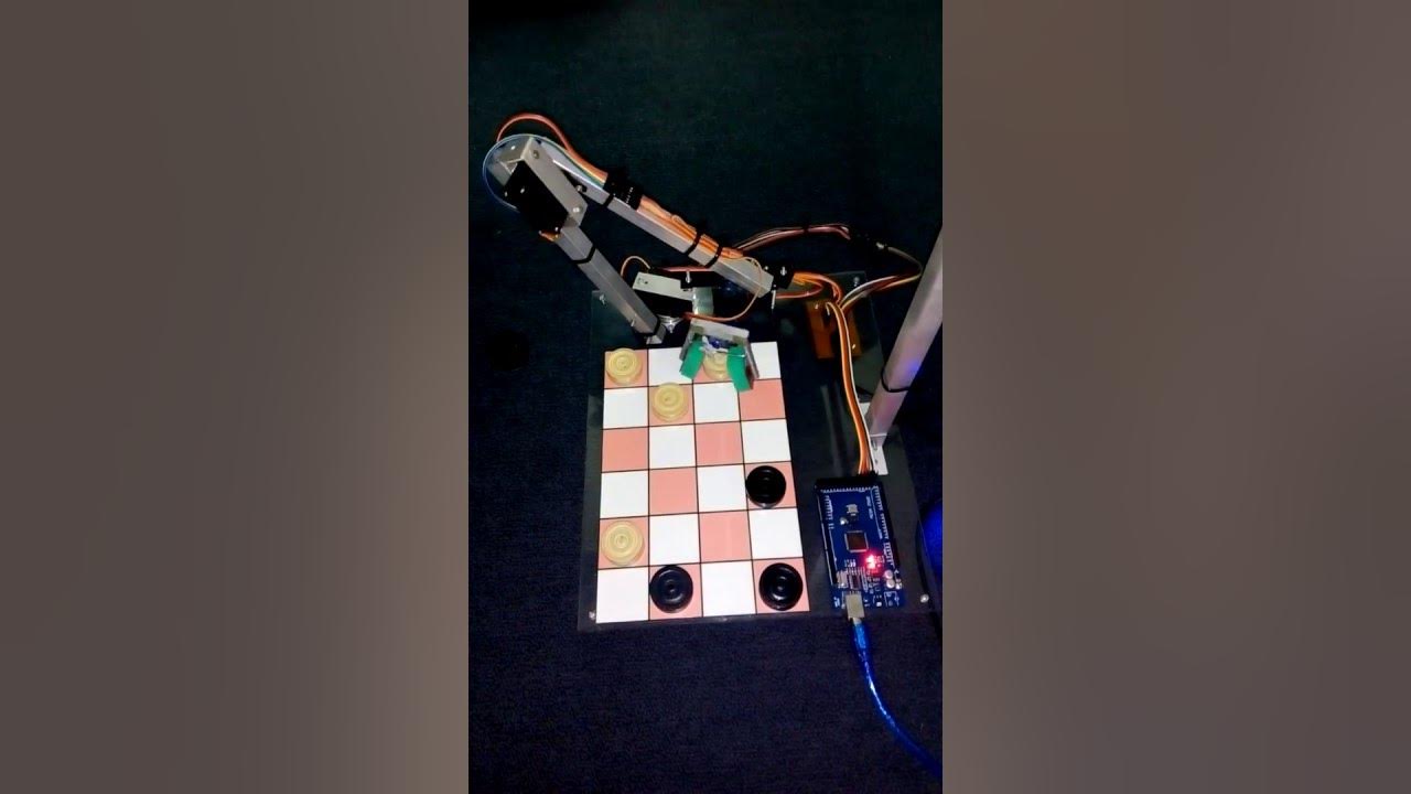 MinMax Checkers Robot - YouTube