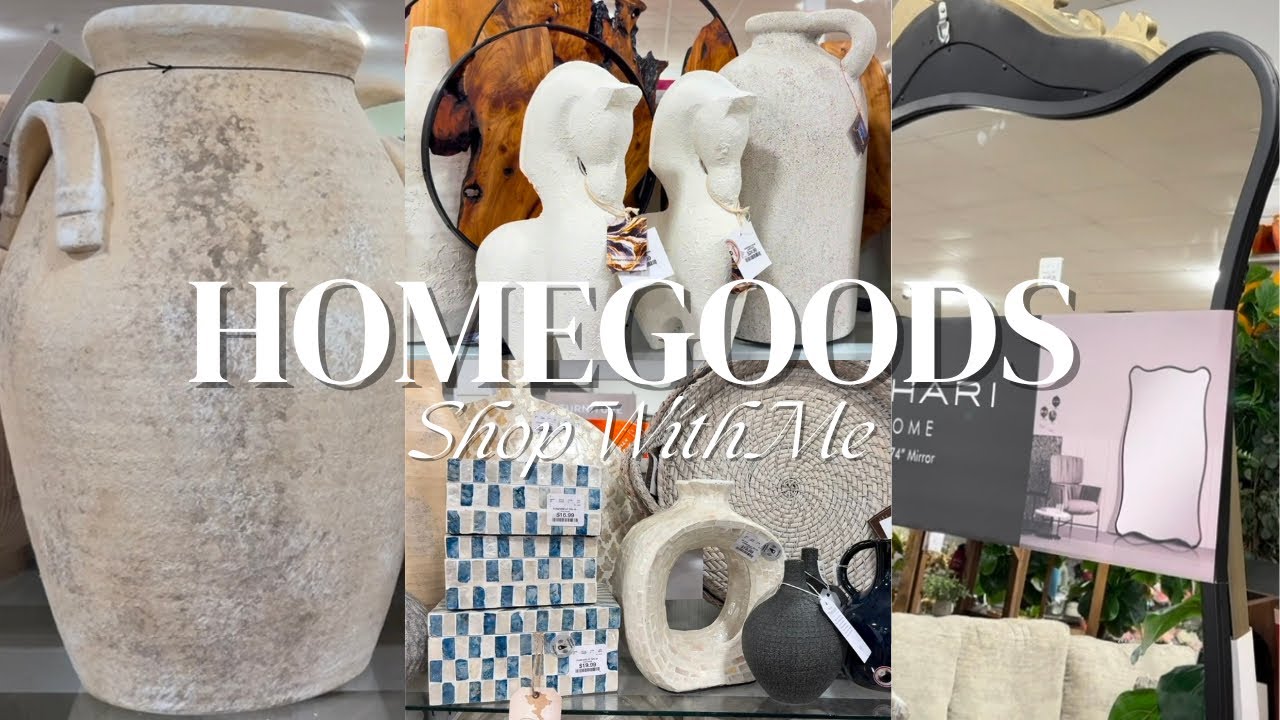 NEW HOMEGOODS 2025 HOME DECOR FIND | HOMEGOODS SHOP WITH ME | HOME ...