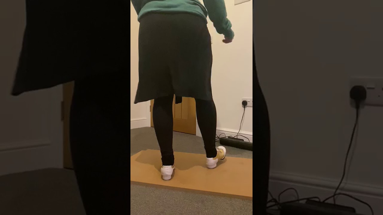 Miss Kelly's tap exercises from her online class PART 1 - YouTube