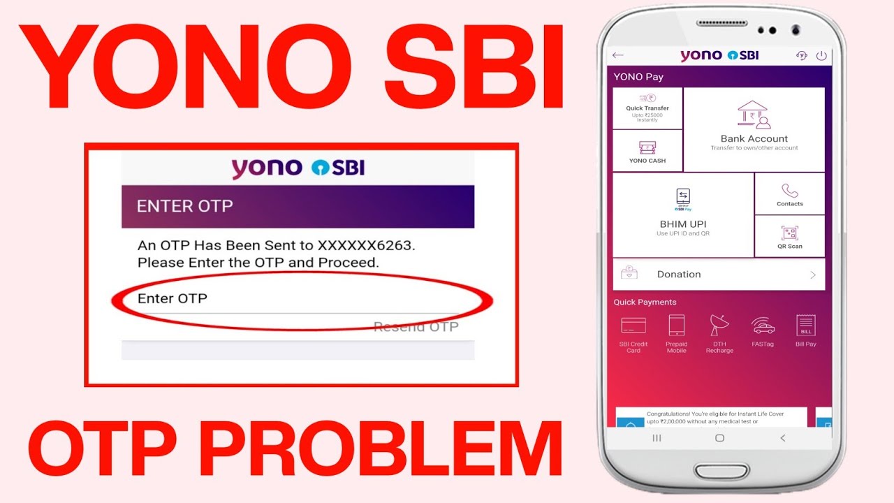 Sbi Yono Otp Not Received Solution Yono Sbi Otp Not Received Sbi