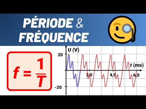 PÉRIODE (T) et FRÉQUENCE (f) d'un signal ? 💙 Formule & Méthode ✅ Physique 🎯 Seconde