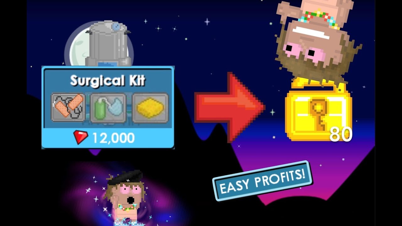 Growtopia | Is selling surgery packs still worth it? + Giveaway - YouTube