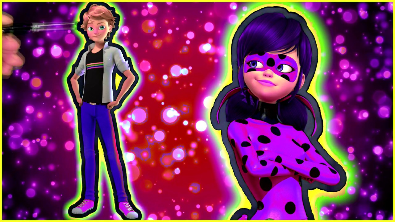 Magic Coloring! New Adventures of Ledibag and Supercat! How to Draw ...