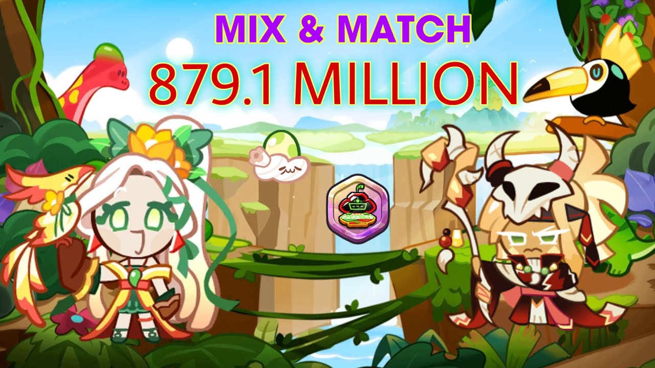CookieRun OvenBreak | Mix&Match Starch Noodle & Flat Tofu Cookie 879.1M ...