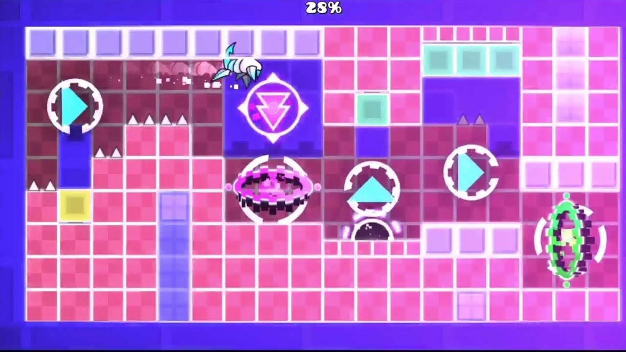 Geometry Dash | Wacky Blocks by Xorxis [1 coin] (easy demon) - YouTube