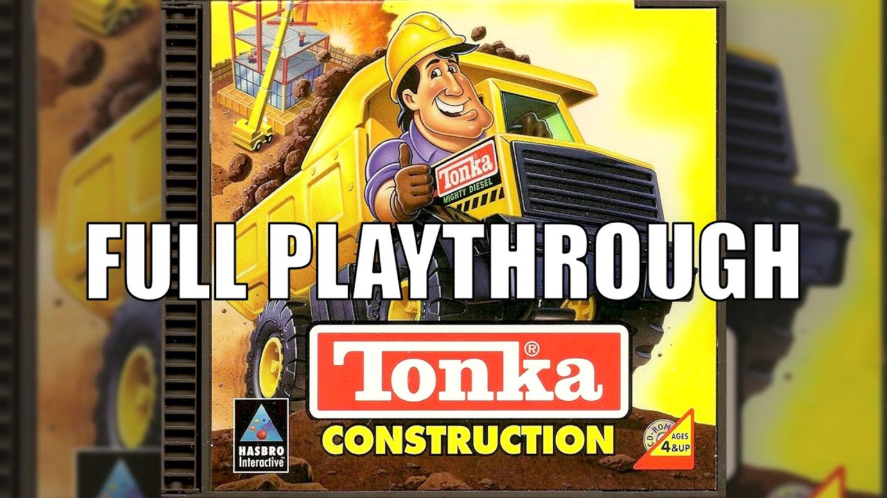 Tonka Construction (1997) - FULL PLAYTHROUGH - YouTube