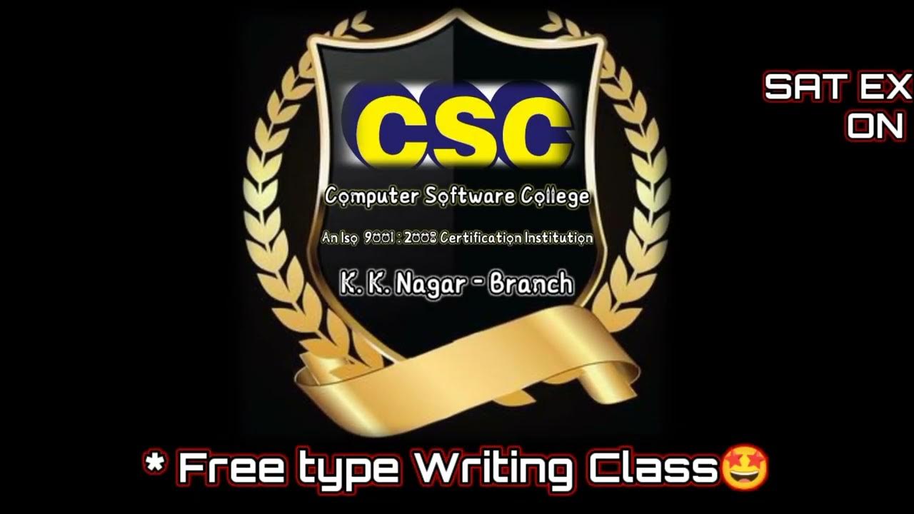 💬CSC Computer Software College 🖥️ | #satexam #csc #python # ...