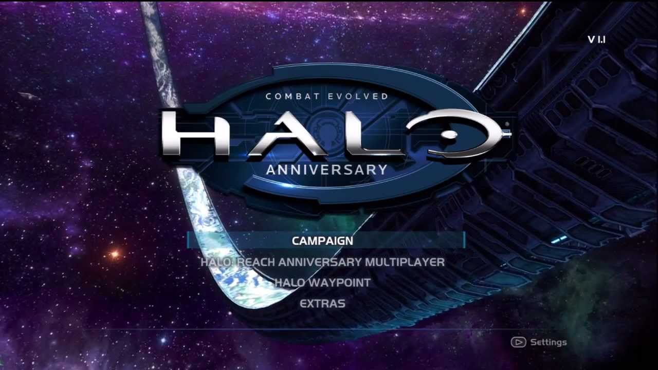 Halo Combat Evolved Anniversary Menu and Intro - YouTube