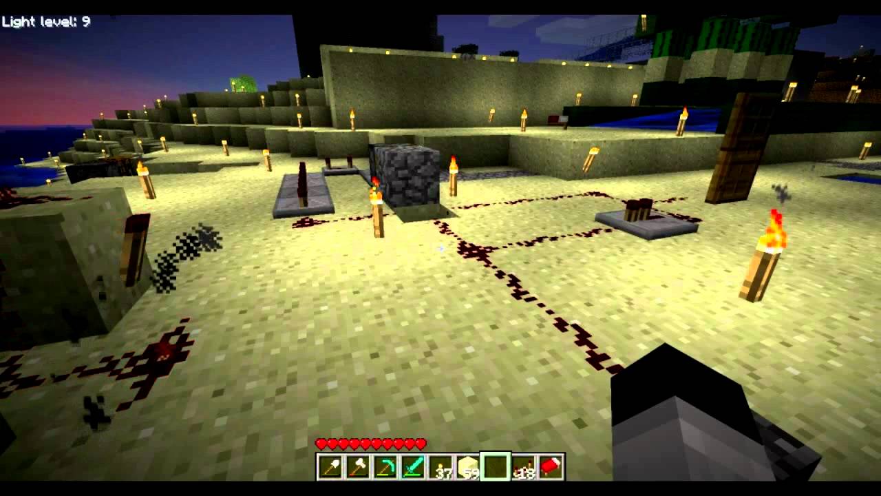 Minecraft - Piston Boat Dock & Pulse Generator/Extender (LP E12) - YouTube