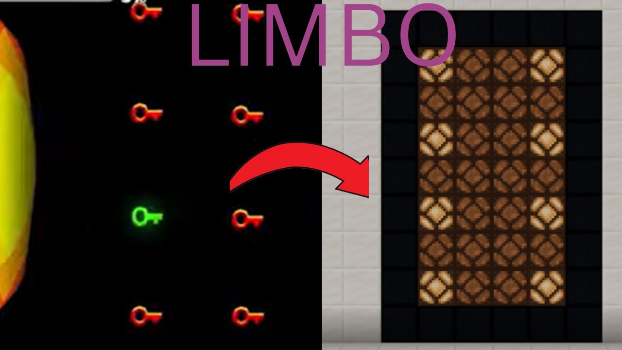 LIMBO key minigame in Minecraft with Redstone - YouTube