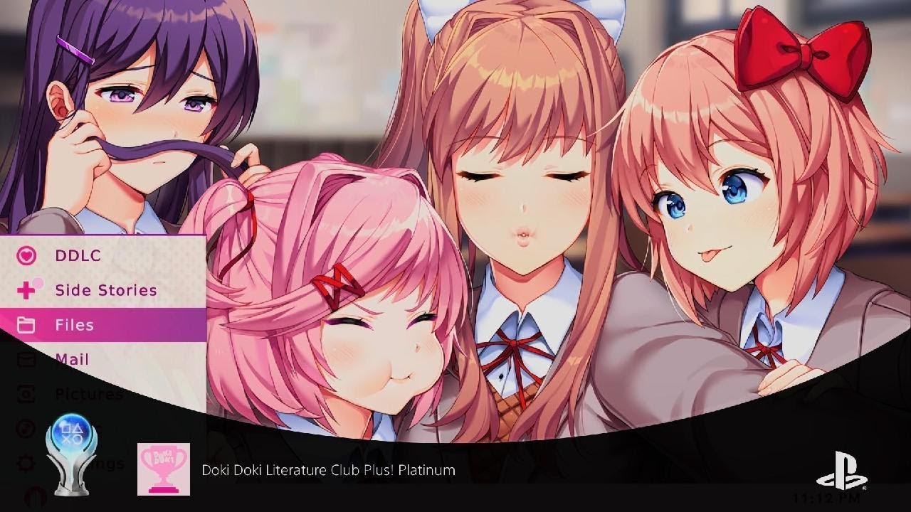 Doki Doki Literature Club Plus #platinum #shorts - YouTube