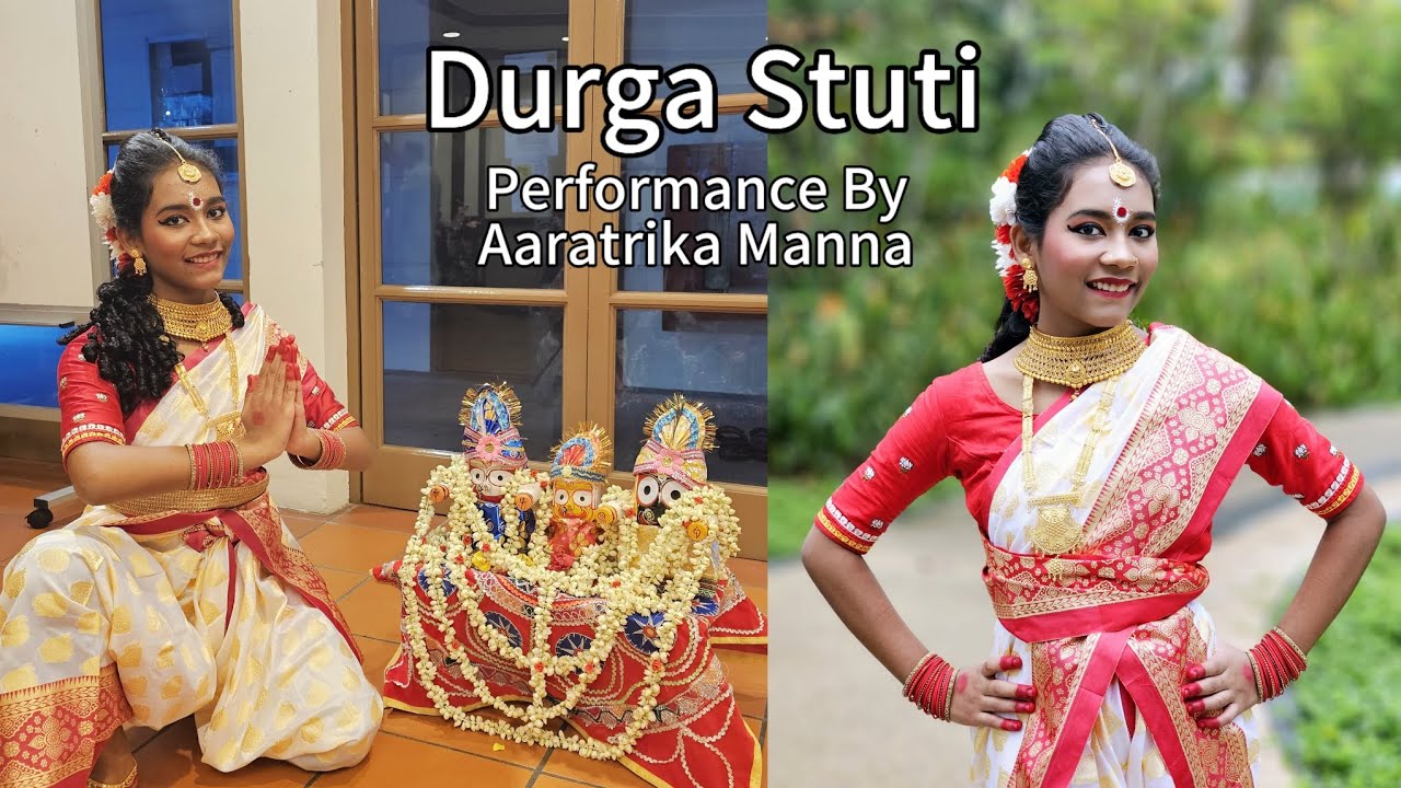 Durga Stuti 🙏 | Performance By Aaratrika Manna 😊 ️ - YouTube