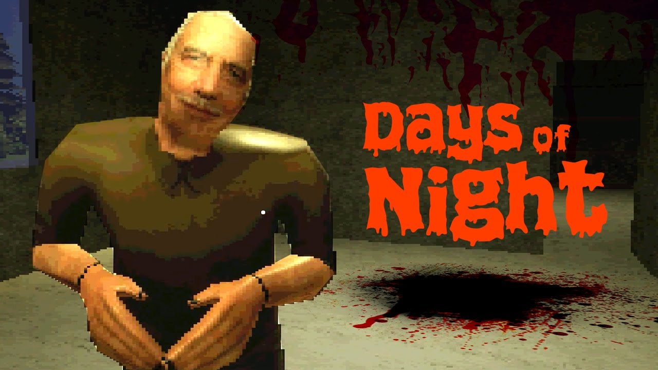 Days of Night - Indie PSX Horror Game (No Commentary) - YouTube