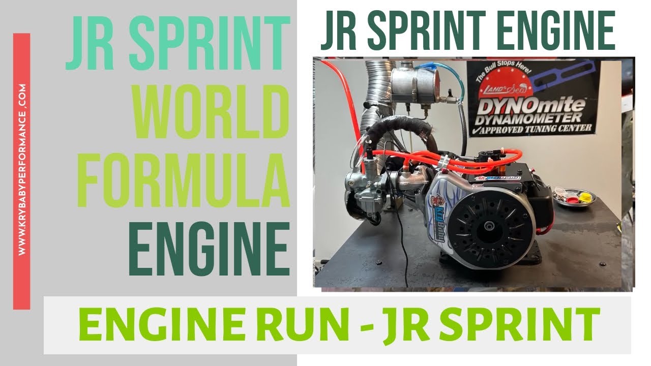 Briggs World Formula Jr Sprint Race Prepped Engine - YouTube