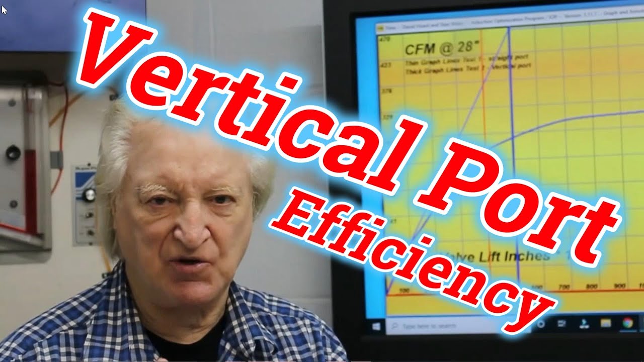 How good is a totally vertical down draft port?? - YouTube