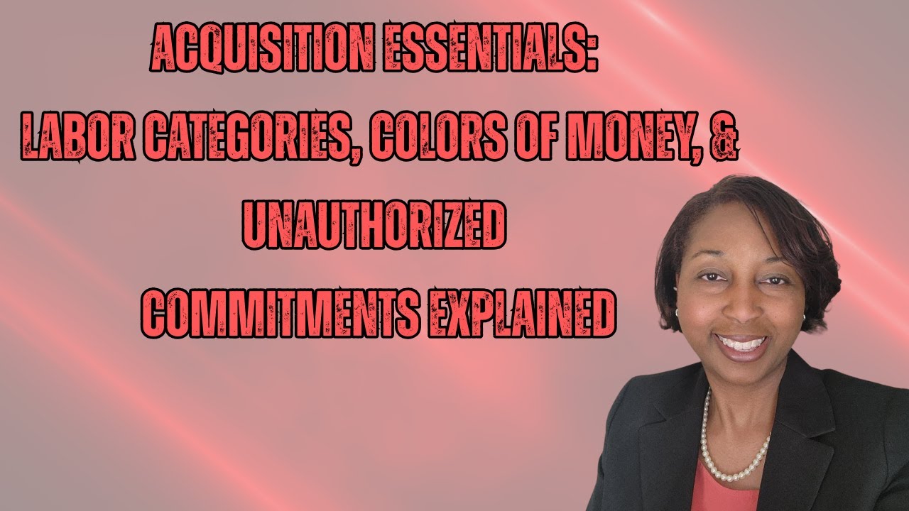 Government Contracts 101 No Unauthorized Commitments - YouTube