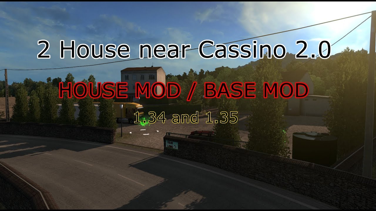 ETS2 - House / Base Mod - Italy - Download - YouTube