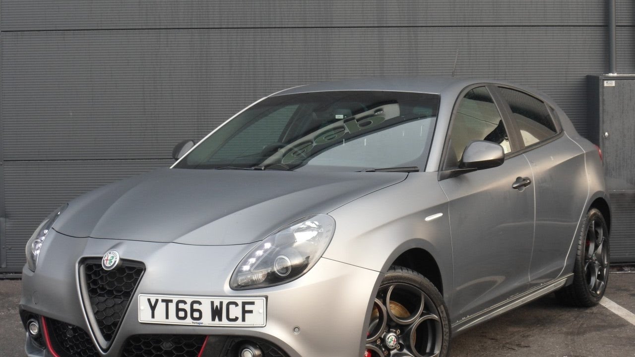 YT66WCF Alfa Romeo Giulietta 1.4 Tb Multiair 150speciale 5dr - Demo ...