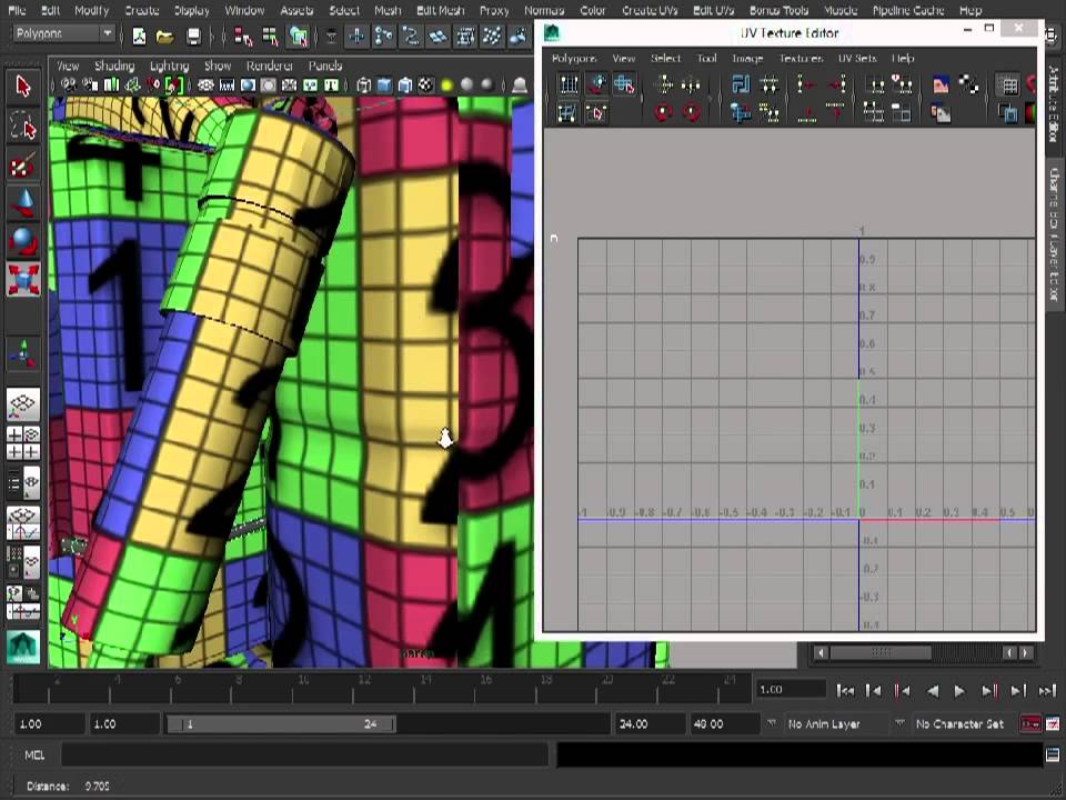 Maya tutorial: Create textures for a 3D model, Part 4 - YouTube