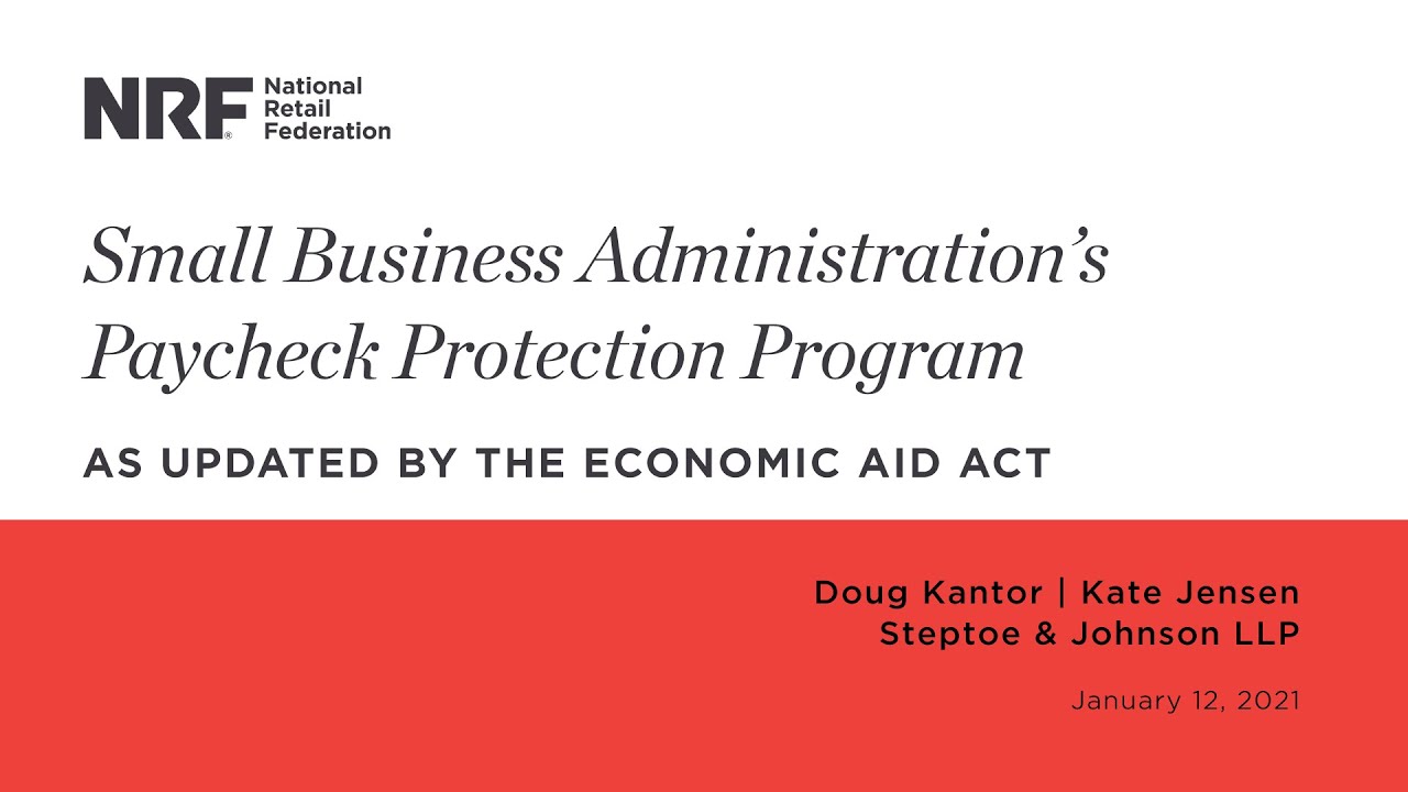 Small Business Administration’s Paycheck Protection Program - as ...