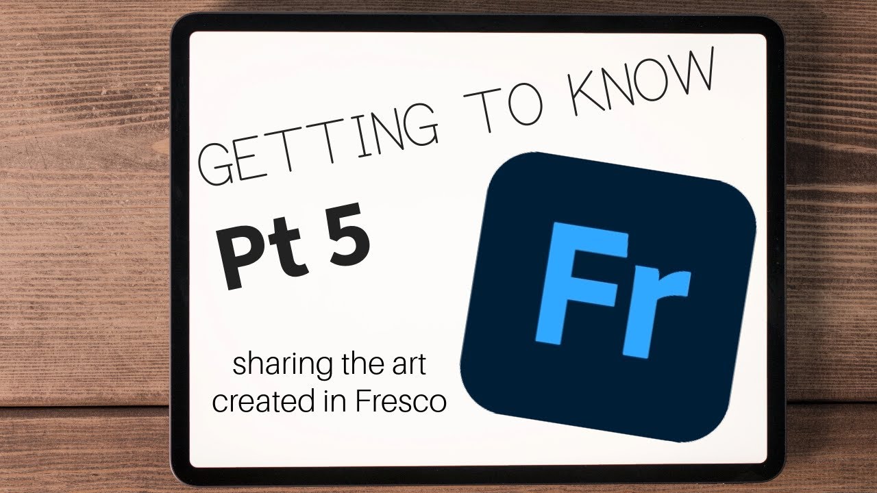 Basic Exporting and Sharing in Adobe Fresco - YouTube