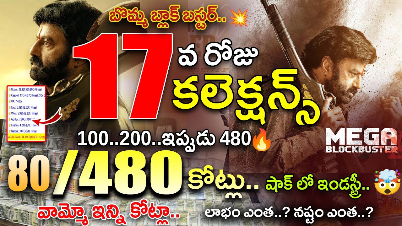 Daaku Maharaaj 17th Day Collections | Daaku Maharaaj Seventeenth Day ...