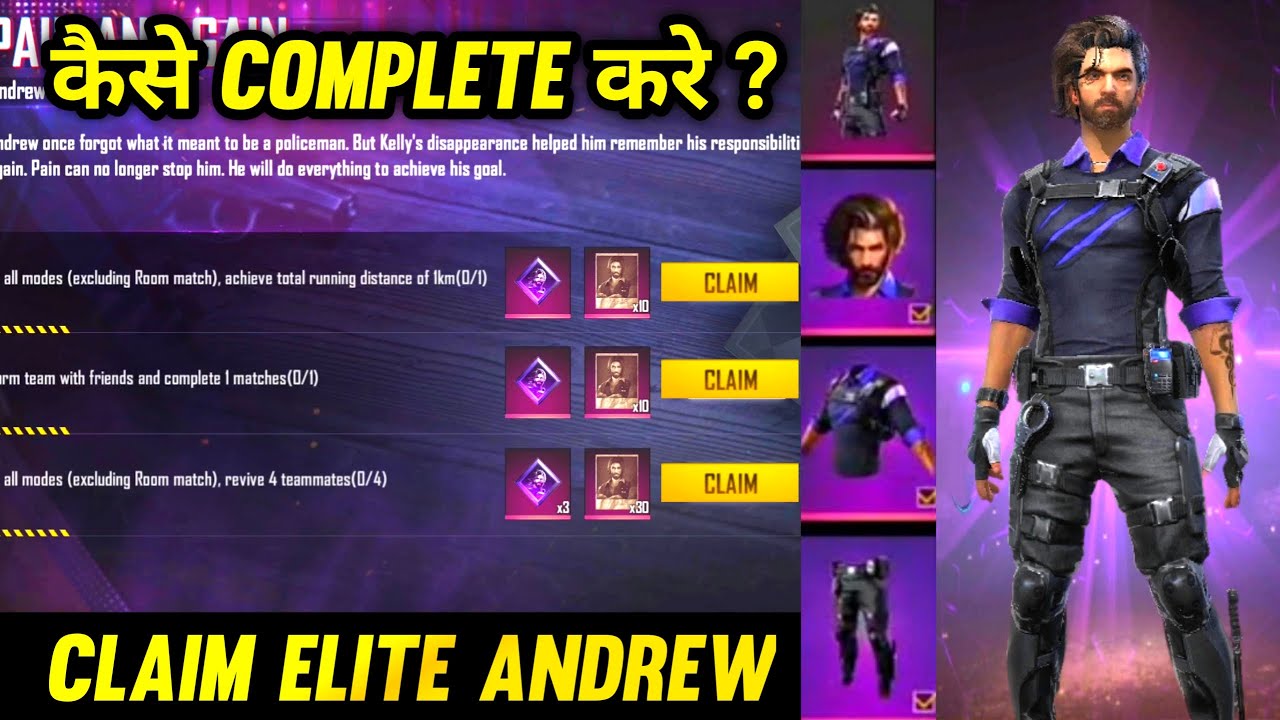 HOW TO COMPLETE AWAKENING ELITE ANDREW MISSION || HOW TO GET ELITE ...