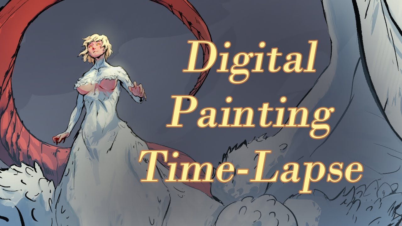 Dungeon Meshi | Falin Chimera Painting Time-Lapse - YouTube