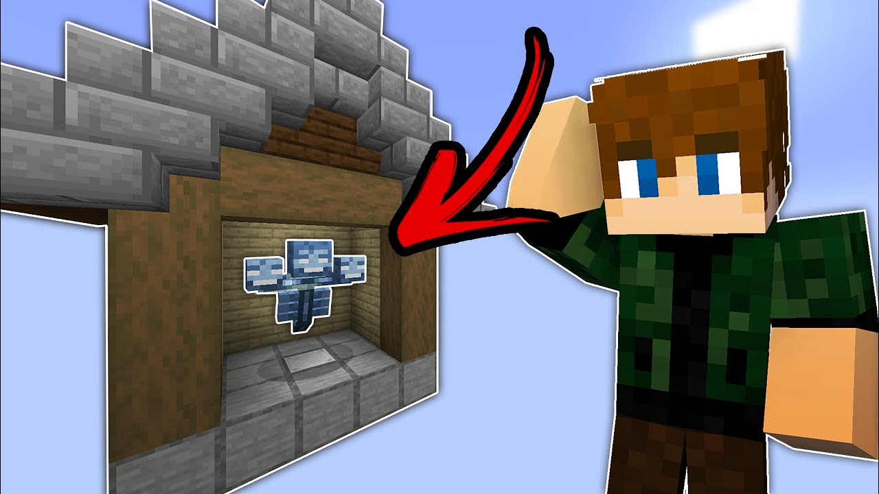 MINECRAFT SKYFACTORY - SPAWNEI UM WITHER DENTRO DA MINHA BASE!!! - YouTube