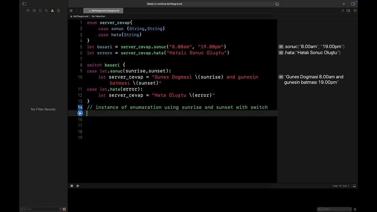 instance of enum.. #swift #xbrcerk - YouTube