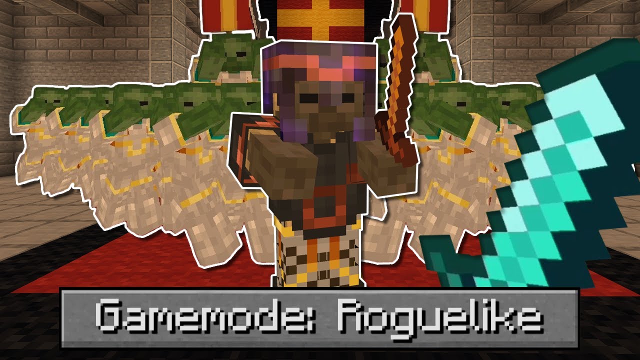 Minecraft, but it’s a Roguelike - YouTube