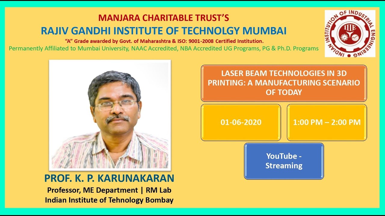 Day 1 Afternoon Session "Online FDP at RGIT Mumbai" (01/06/2020) - YouTube