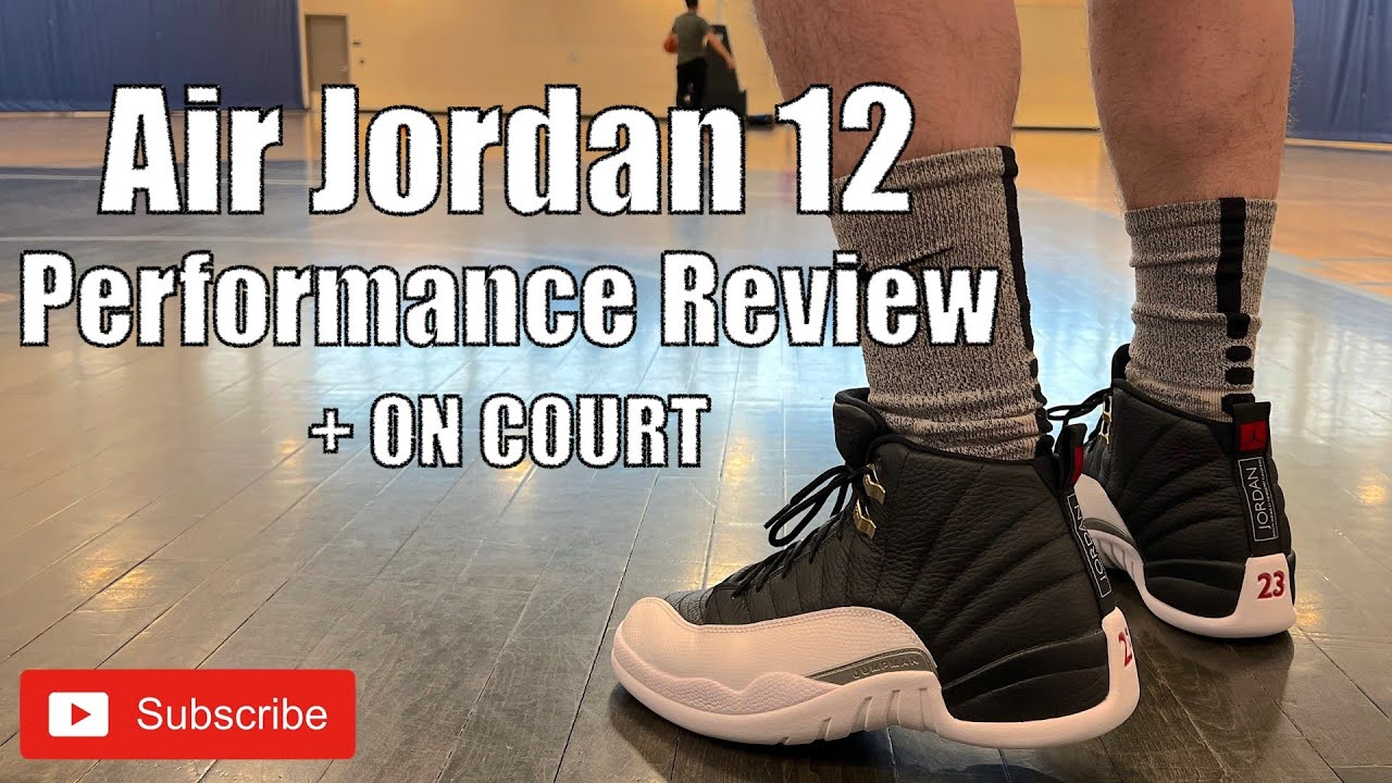 Air Jordan 12 Performance Review - On Court - YouTube
