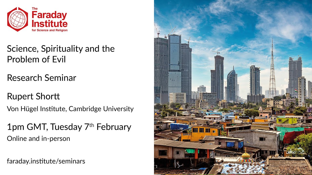 Rupert Shortt - Science, Spirituality and the Problem of Evil - YouTube