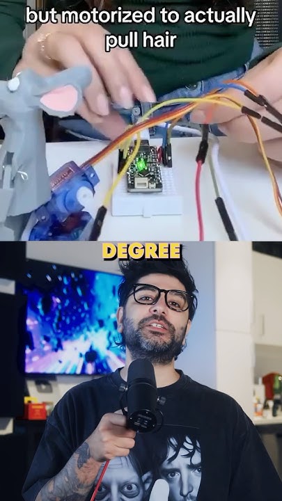 She builds robots did the stranger thing for Halloween costume #shorts ...