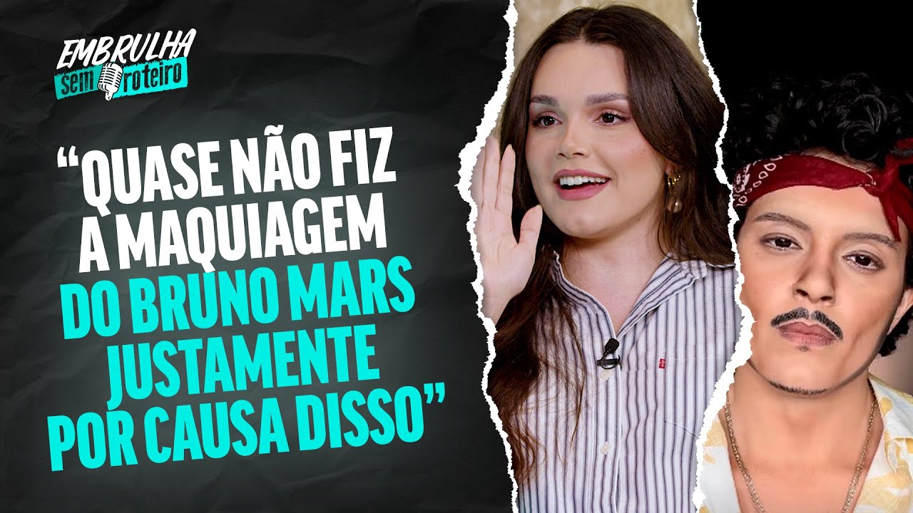 A REPERCUSSÃO DA MAQUIAGEM DO BRUNO MARS - LETÍCIA GOMES | EMBRULHA SEM ...