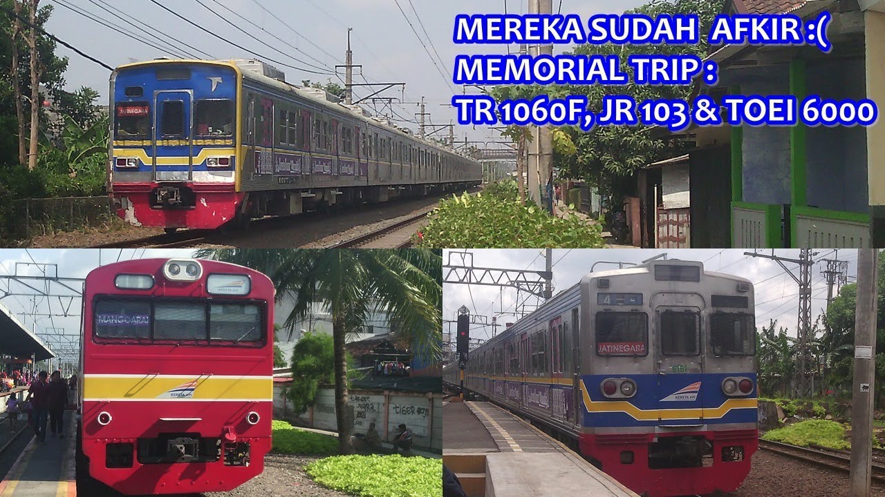 MEMORIAL TRIP : TOYO RAPID 1060F, TOEI 6000 KOTAK, JR 103-359F - YouTube