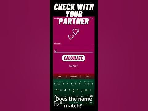 Name Compatibility - Love Test | Love Calculator - YouTube