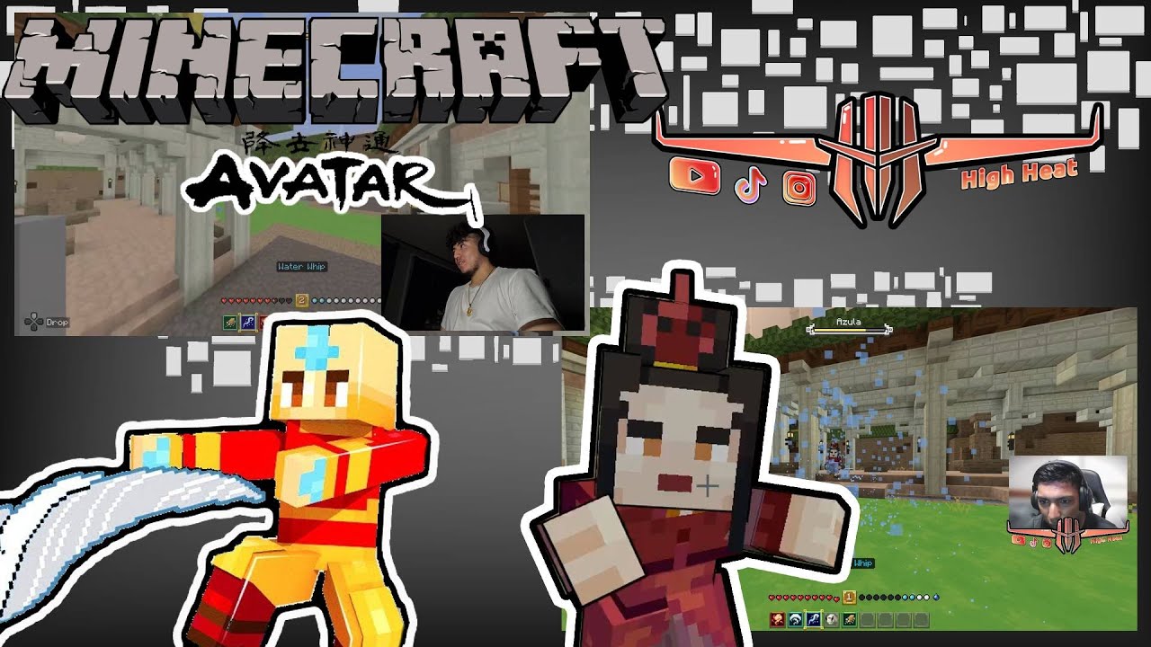 Fighting Princess Azula!! | Minecraft Avatar Legends | High Heat - YouTube