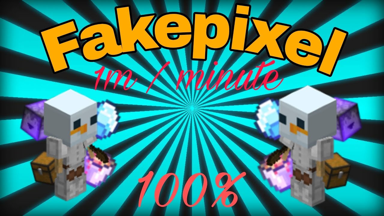 Fakepixel money making trick II Minecraft II Fakepixel skyblock II ...
