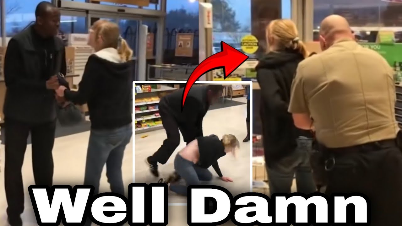 Security Guard Caught Thief, She Thinks He Would Be Arrested Instead ...
